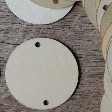 Wood Circles & Tags