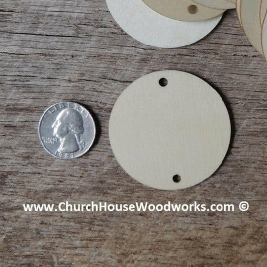 Wood Circles & Tags
